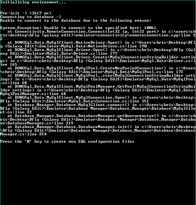 Emulator Problems With The Mysql Connector Ragezone Mmo Development Forums