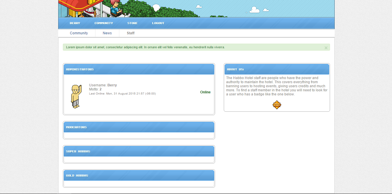 RoverCMS Design For RevCMS | RaGEZONE - MMO Development Forums